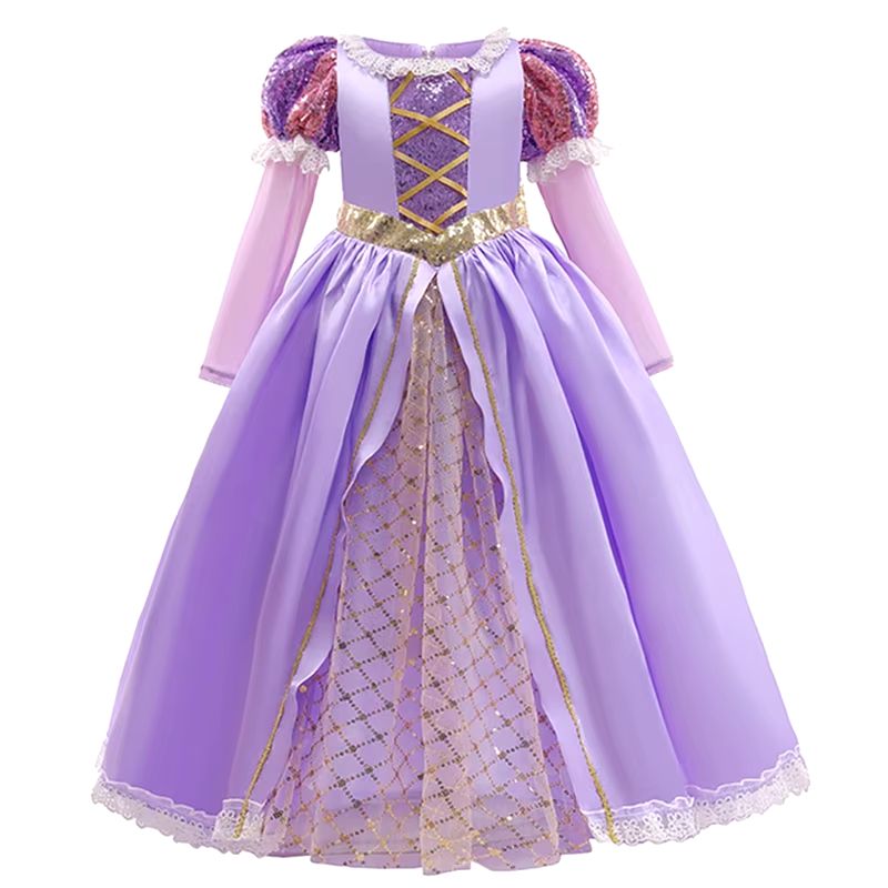Verwunderlich Rapunzel Kleid Bild