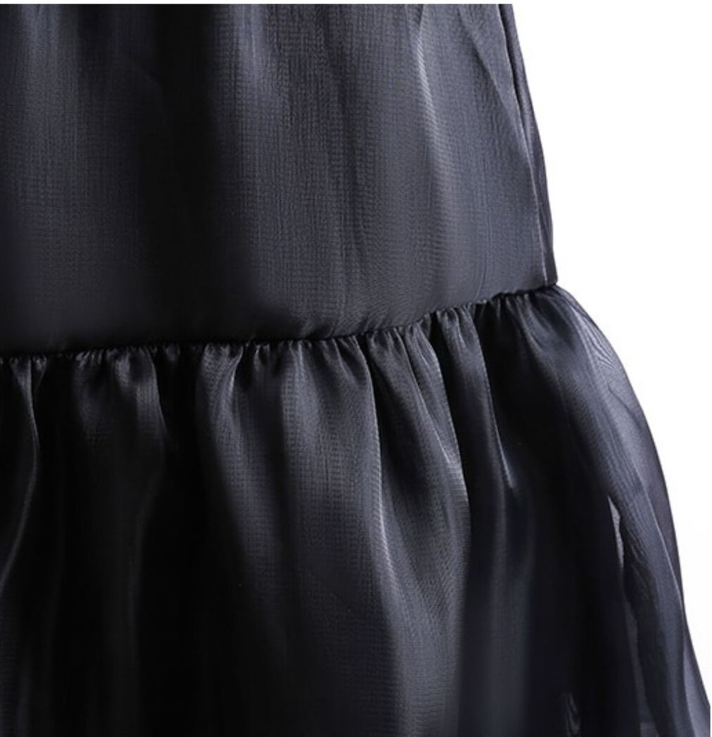 Wednesday Addams Kleid Kostüm Mädchenkostüm Fasnachtskostüm ...